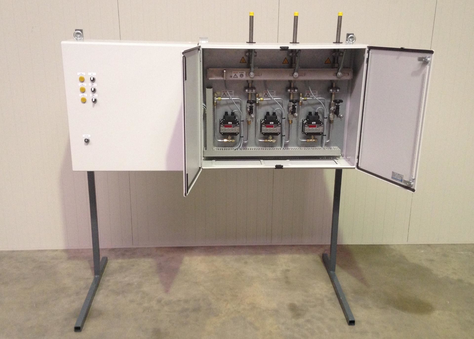 Development steam test device projects, Uniteq Hydraulics