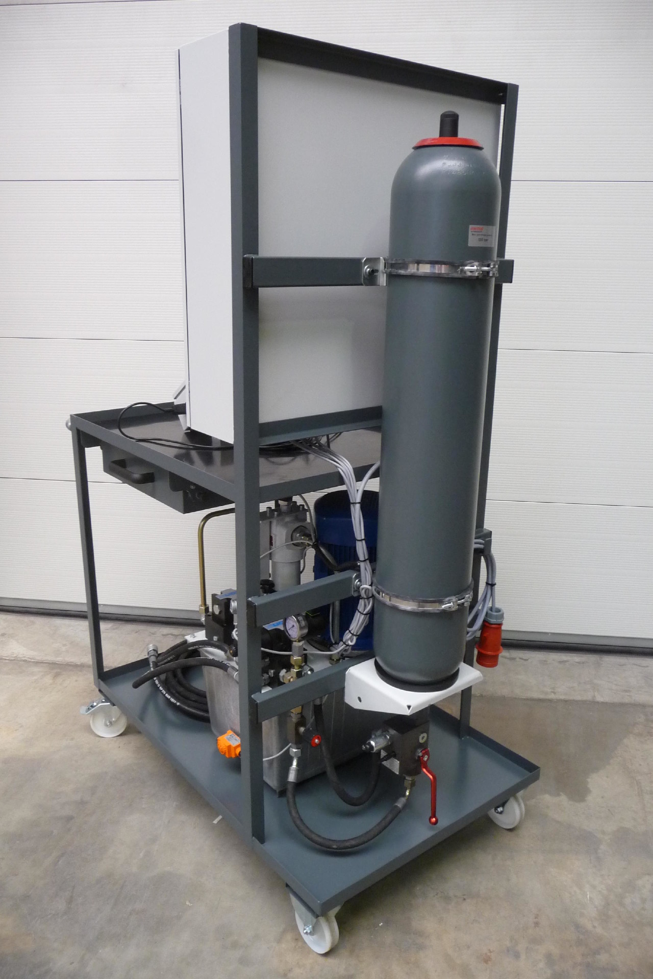 Mobile hydraulic test power unit projects, Uniteq Hydraulics