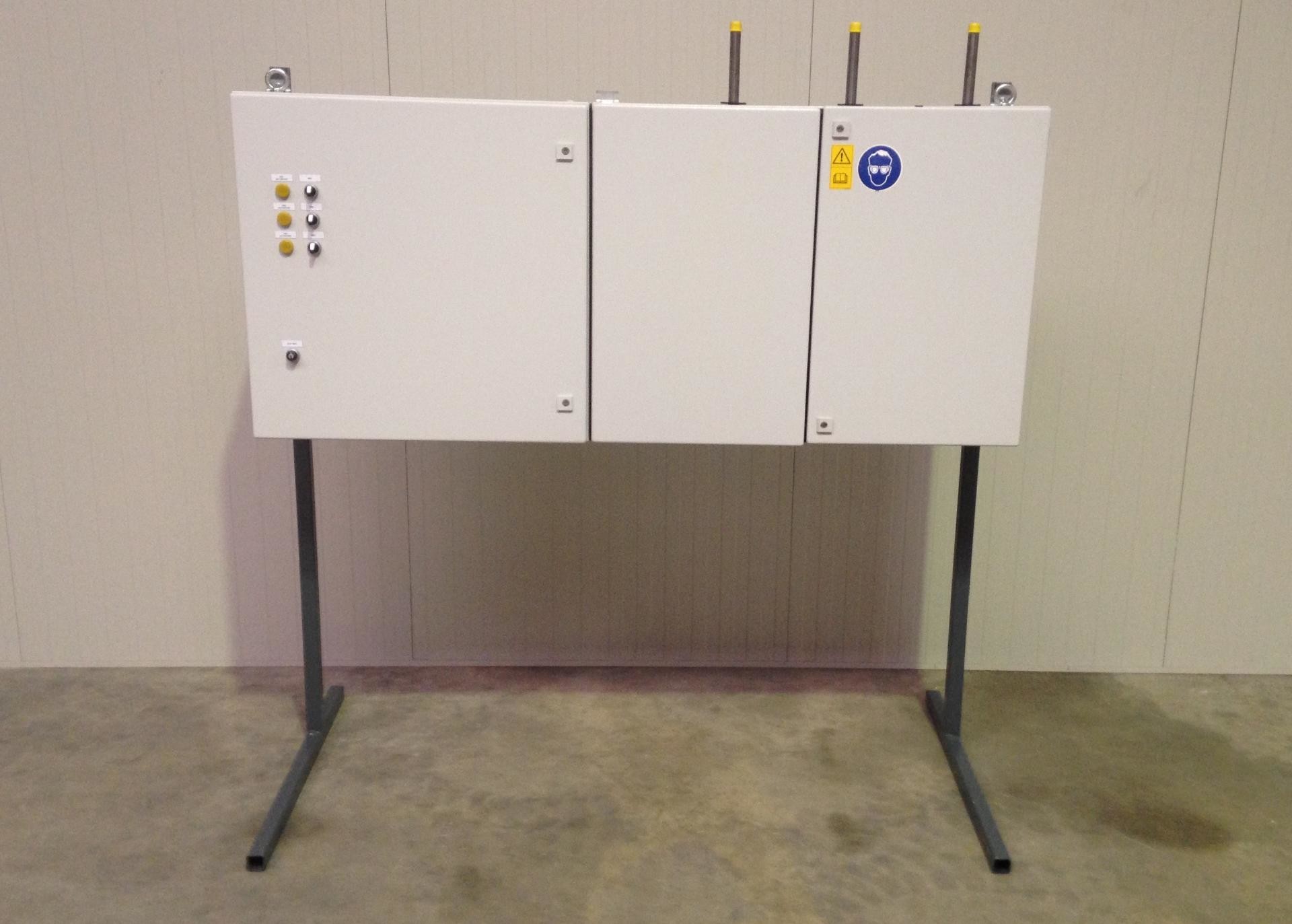 Development steam test device projects, Uniteq Hydraulics