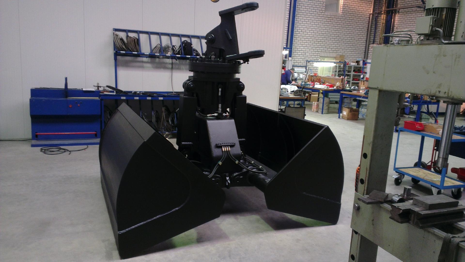 Overhaul hydraulic grab projects, Uniteq Hydraulics