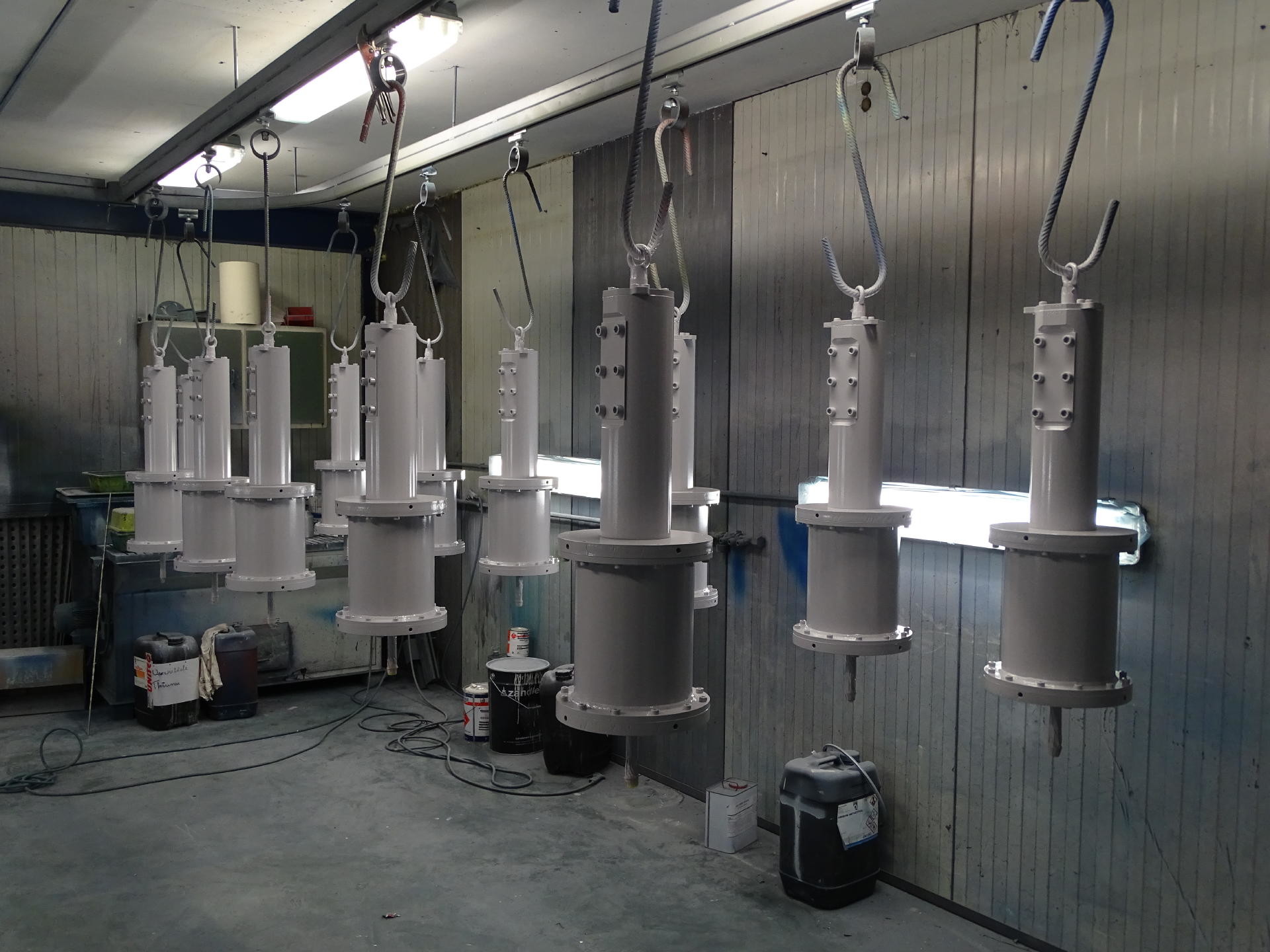 Development Cylinder projects, Uniteq Hydraulics