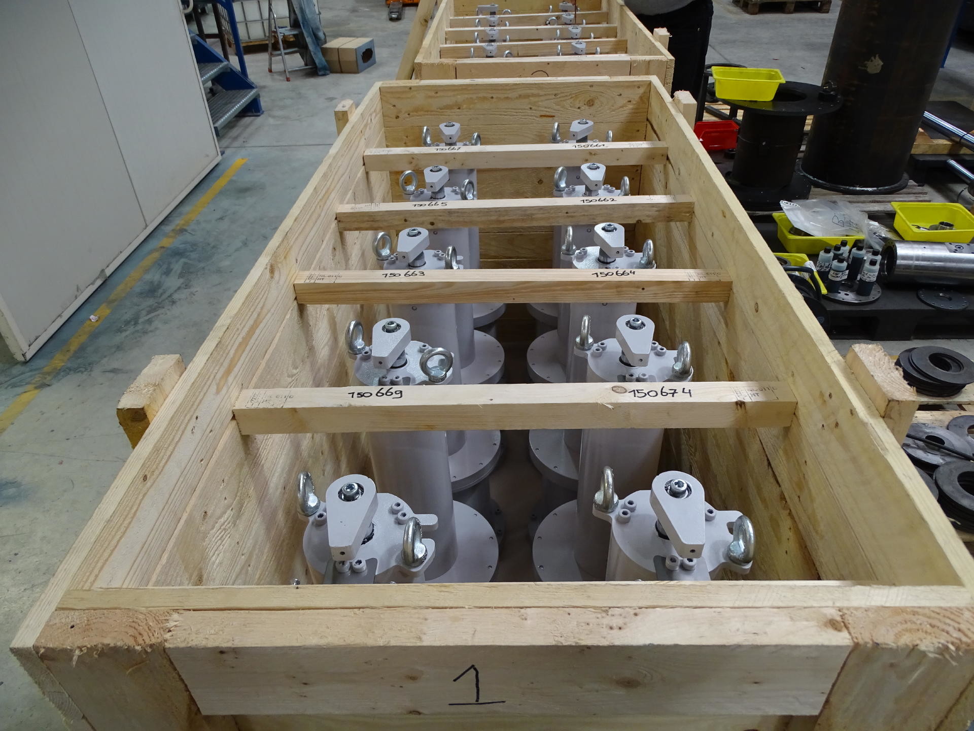 Development Cylinder projects, Uniteq Hydraulics